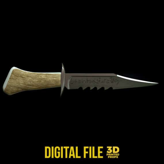 First Blade with Stand - Supernatural - 3D PRINTED PROPS