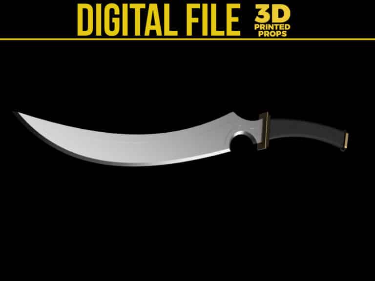 Blissfield Butcher Mask and La Dola Dagger from Freaky - 3D PRINTED PROPS