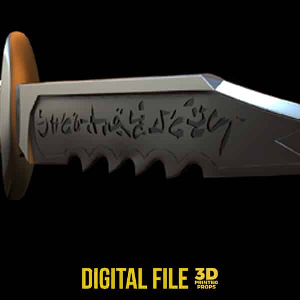 Demon Blade - Supernatural - 3D PRINTED PROPS
