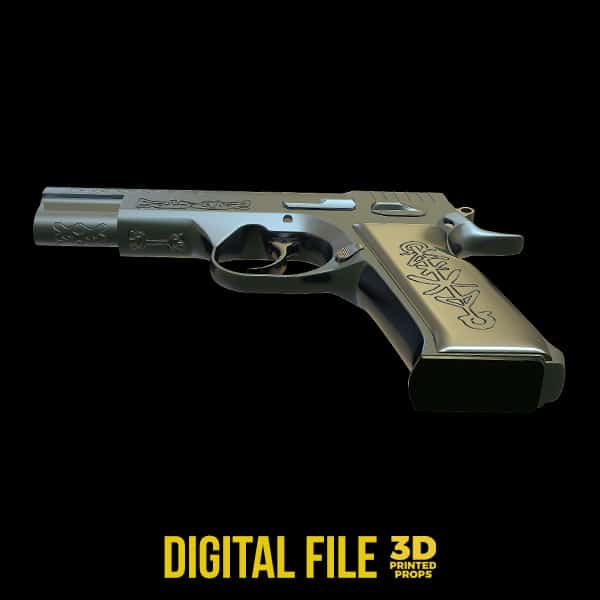 The Equalizer - Supernatural Pistol - 3D PRINTED PROPS