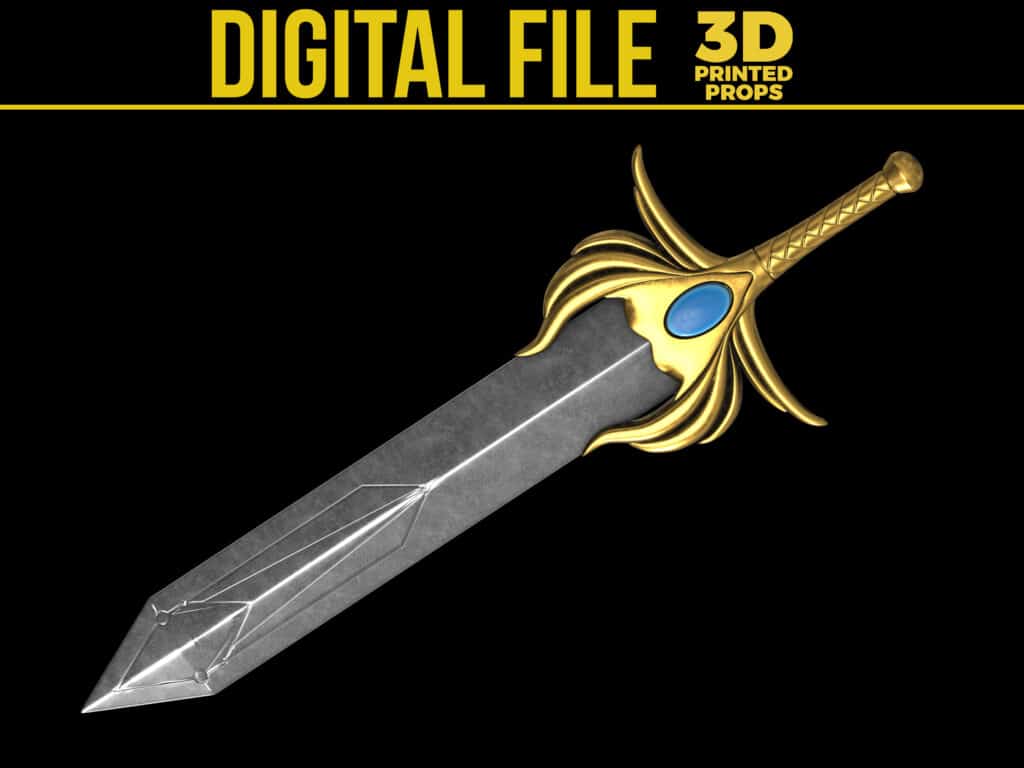 She-Ra and the Princesses of Power Sword - 3D PRINTED PROPS