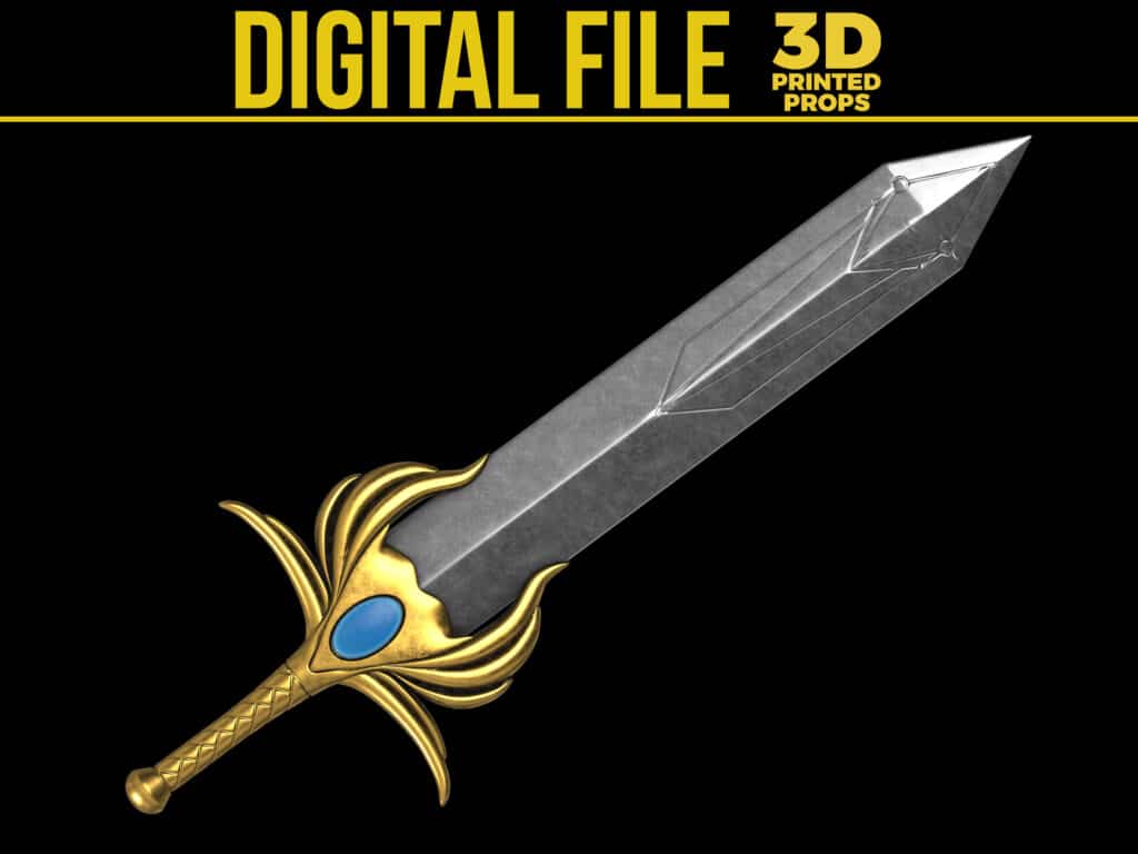 She-Ra and the Princesses of Power Sword - 3D PRINTED PROPS