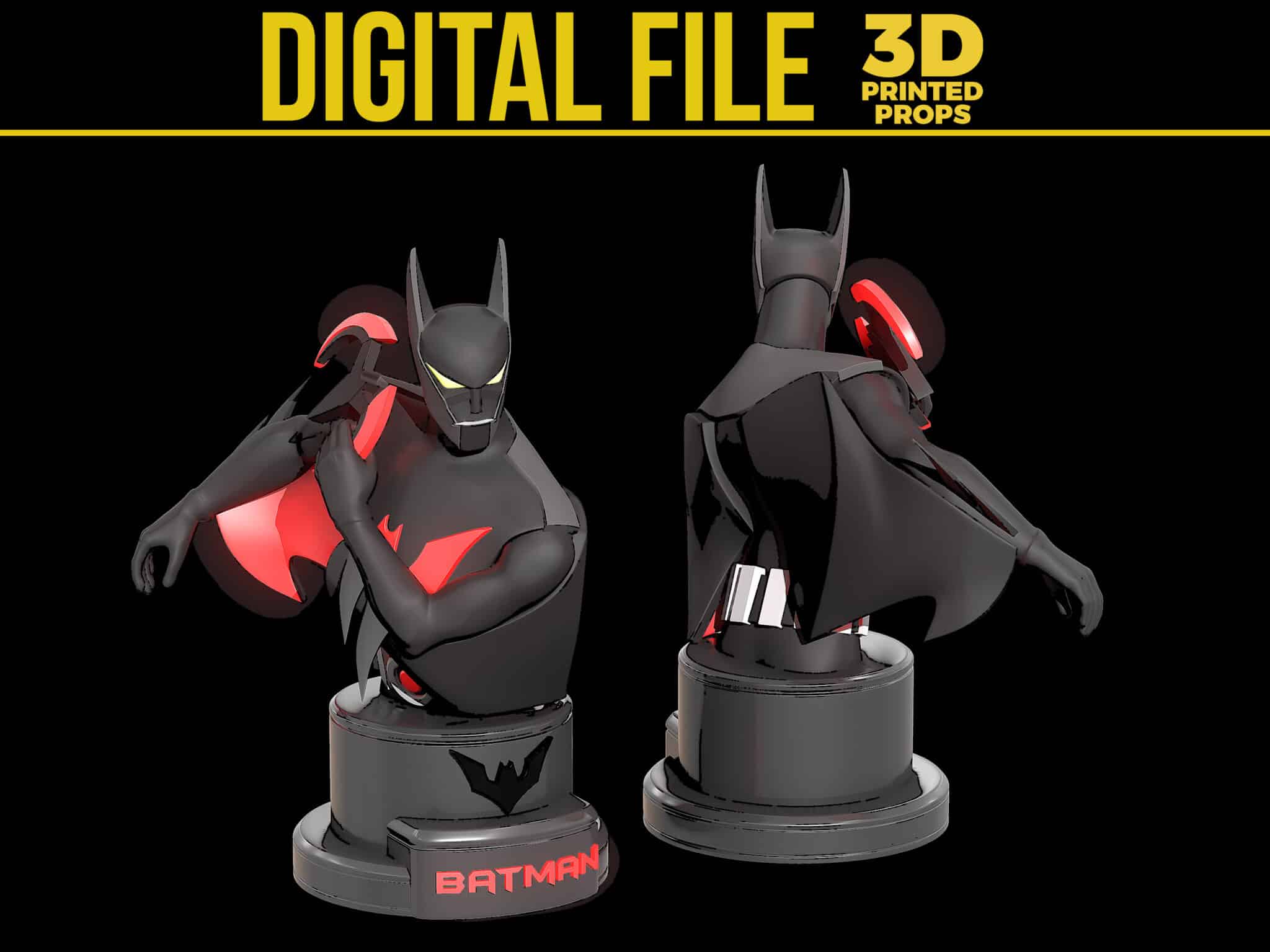 Batman Beyond - 3D PRINTED PROPS