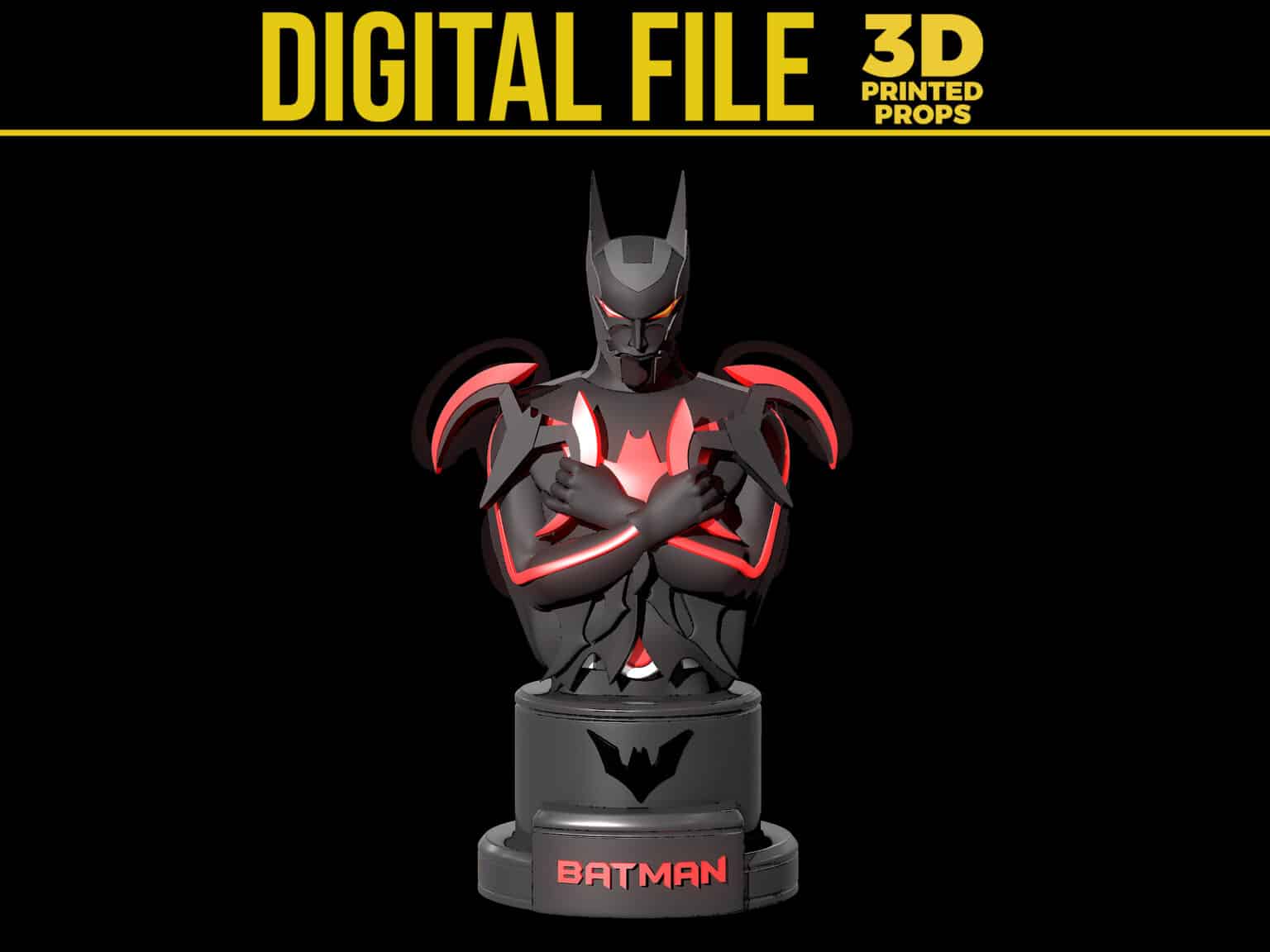 Batman Beyond - 3D PRINTED PROPS