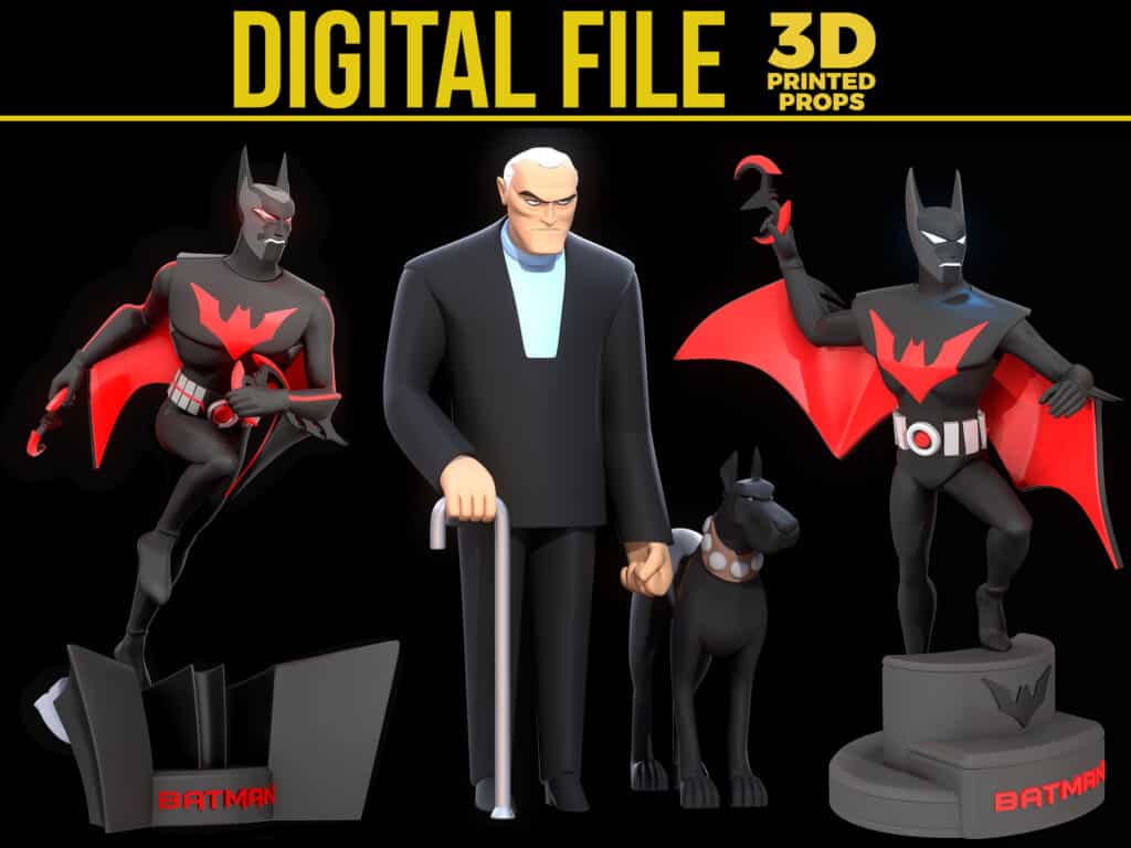 Batman Beyond - 3D PRINTED PROPS