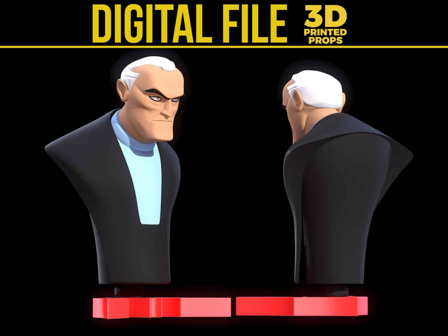 Batman 1966 Shakespeare Bust - 3D PRINTED PROPS