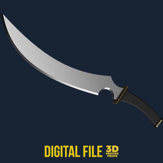 Moon Knight Crescent Blade - 3D PRINTED PROPS