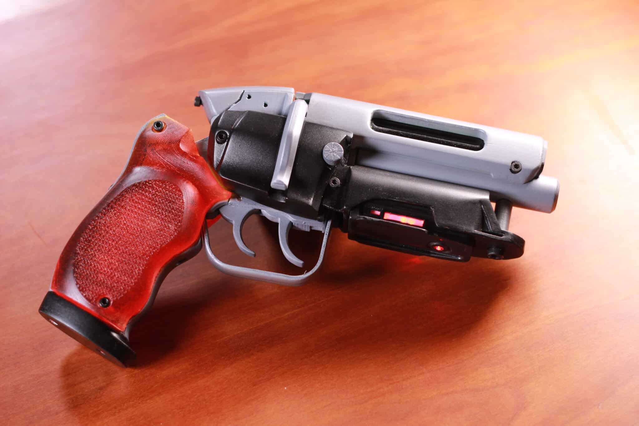 Molding Blade Runner Pistol Grips - 3D Printed Props