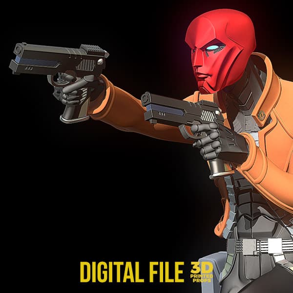 Red Hood Statue - 3D PRINTED PROPS