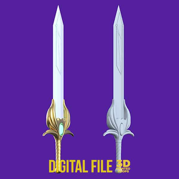 She-Ra & the Princesses of Power Sword - 3D PRINTED PROPS
