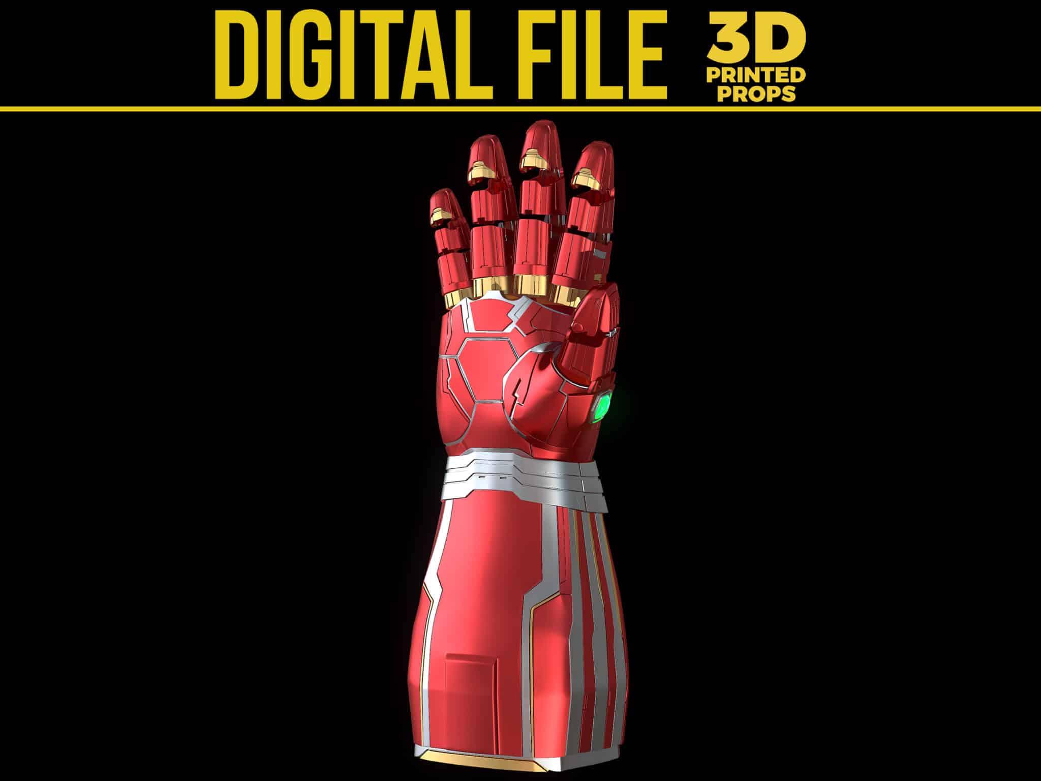 Ironman Hulk Infinity Gauntlet - 3D PRINTED PROPS
