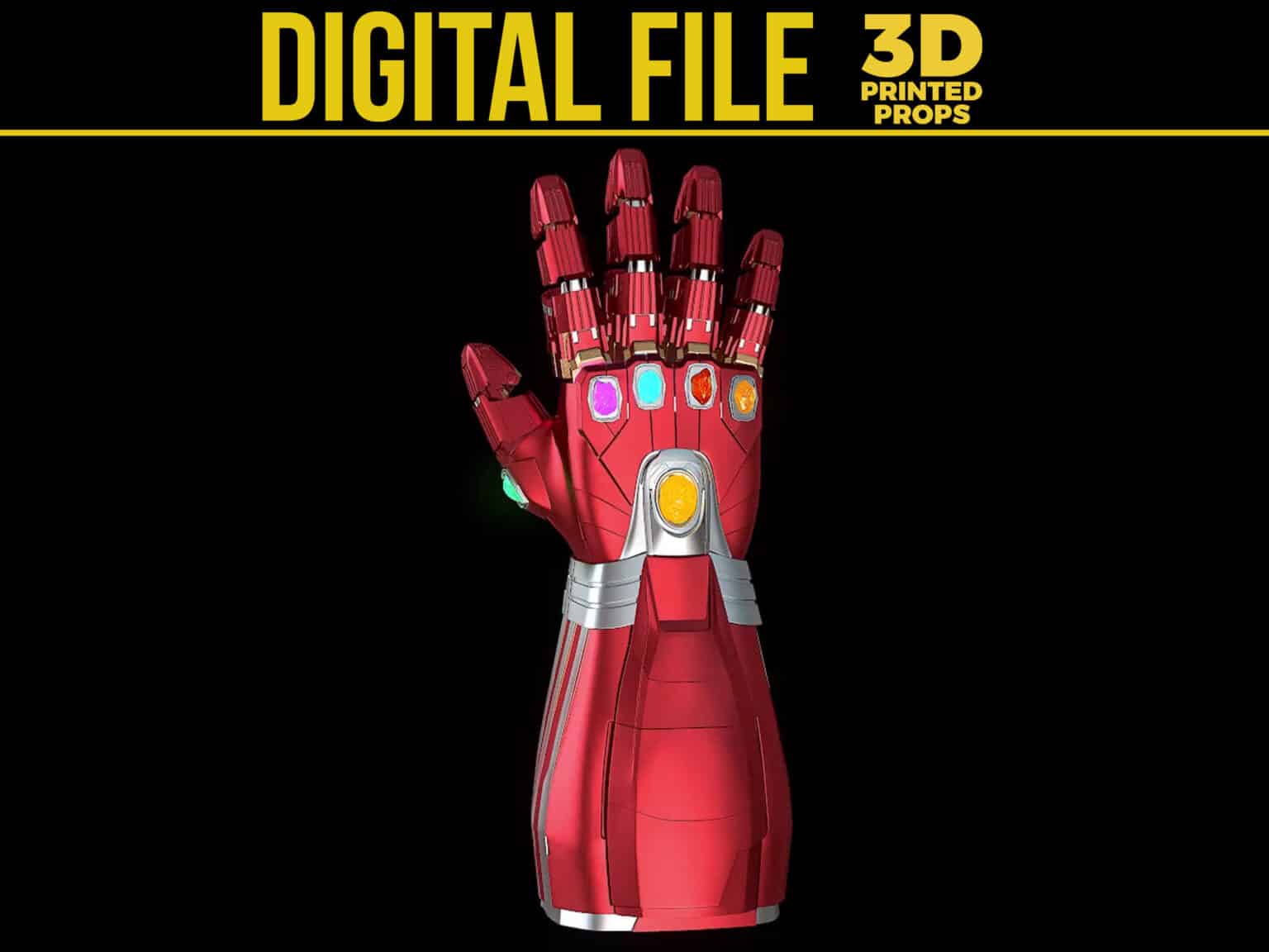 Ironman Hulk Infinity Gauntlet - 3D PRINTED PROPS