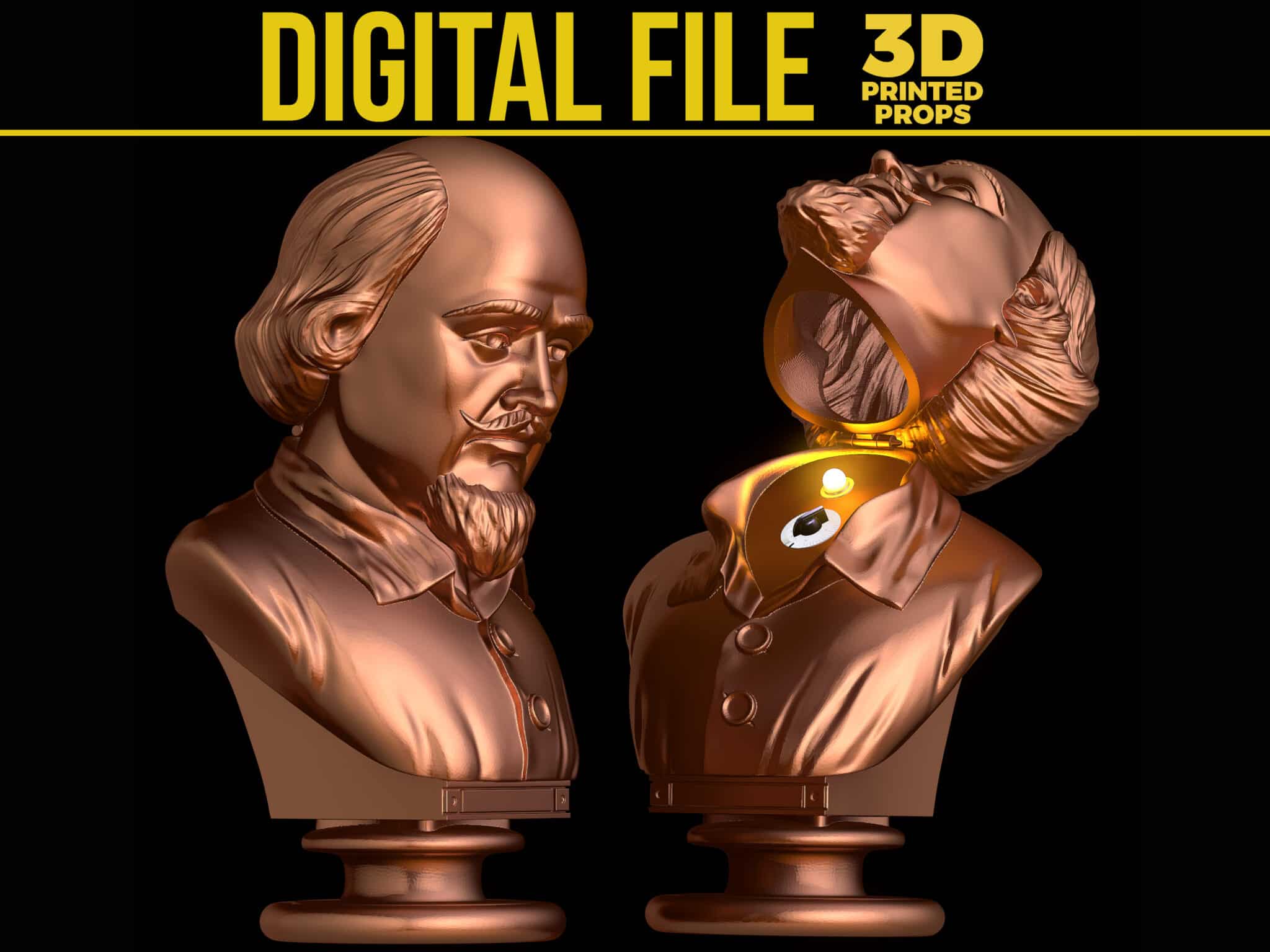 Batman 1966 Shakespeare Bust - 3D PRINTED PROPS