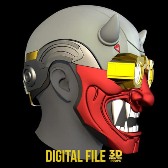 Octane Diablo Helmet - 3D PRINTED PROPS