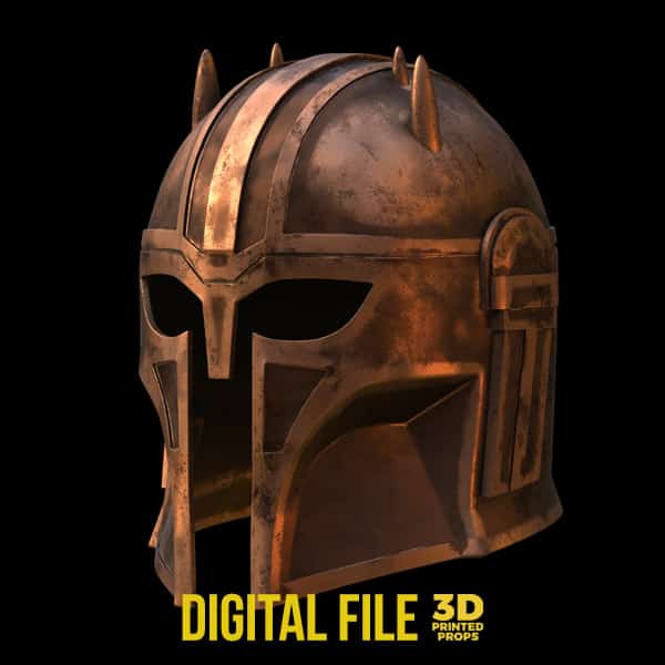 Armorer Helmet from The Mandalorian - 3D PRINTED PROPS