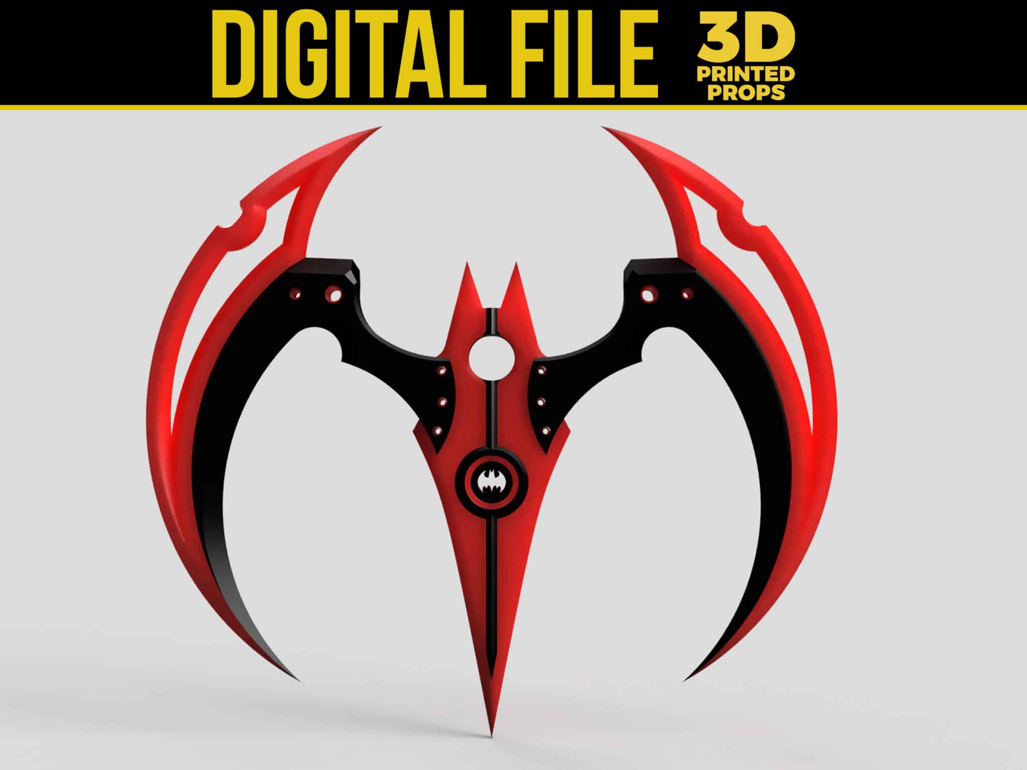 Batman Beyond Batarang - 3D PRINTED PROPS