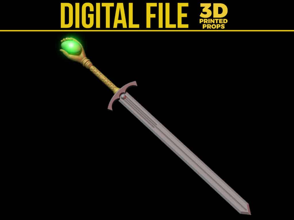 Hawk the Slayer Sword - 3D PRINTED PROPS