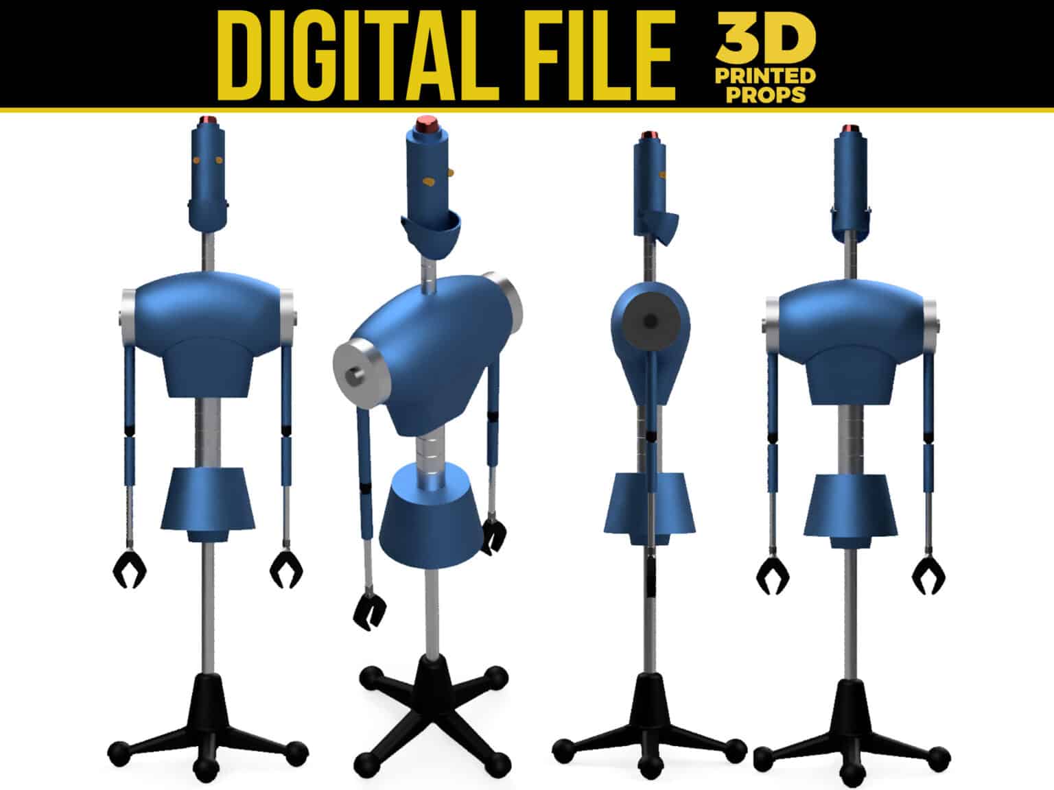 Robots - 3D PRINTED PROPS