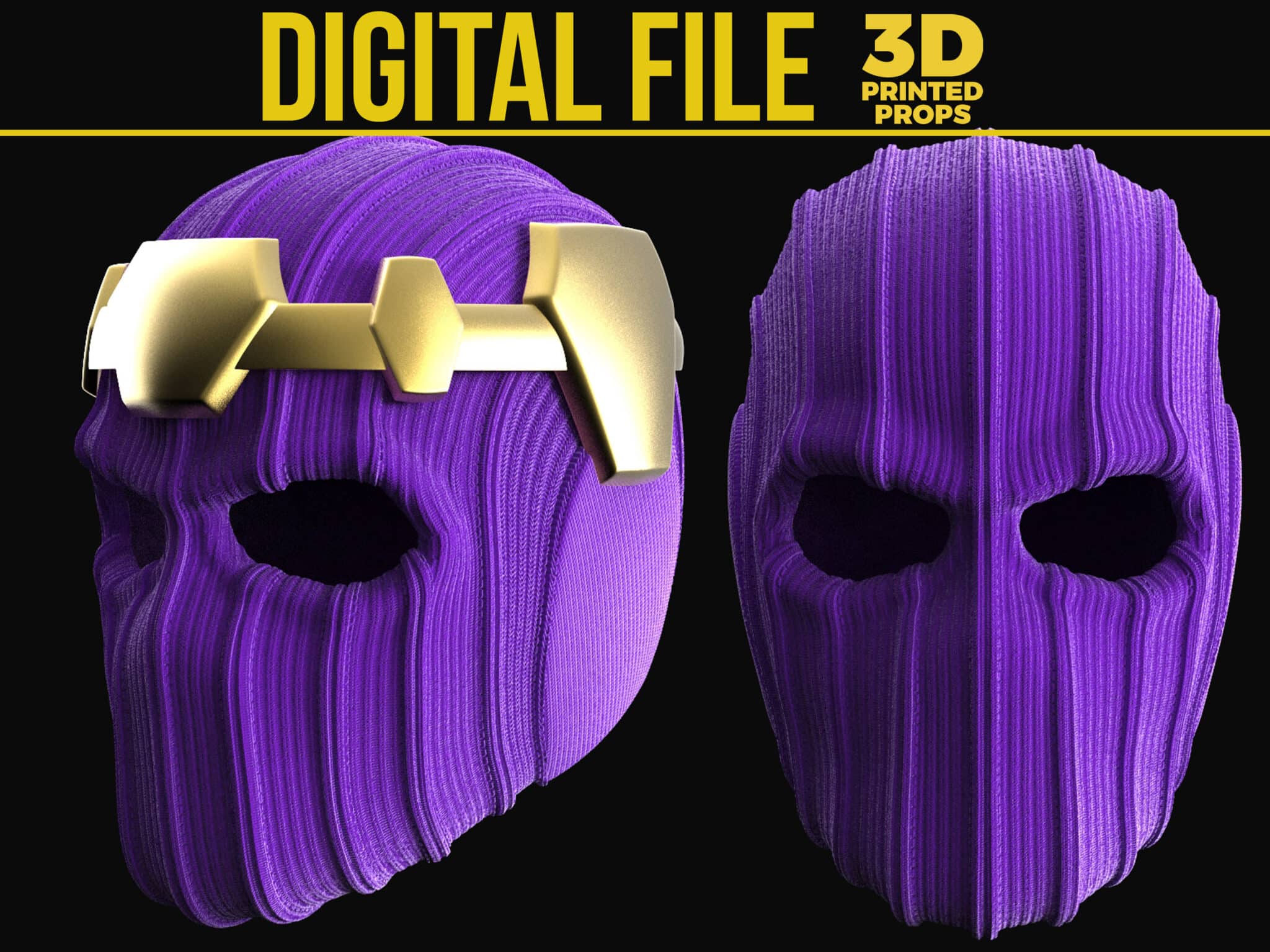 Vigilante Mask from Peacemaker - 3D PRINTED PROPS