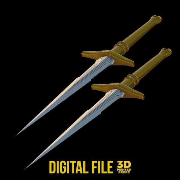 Loki Daggers - 3D PRINTED PROPS