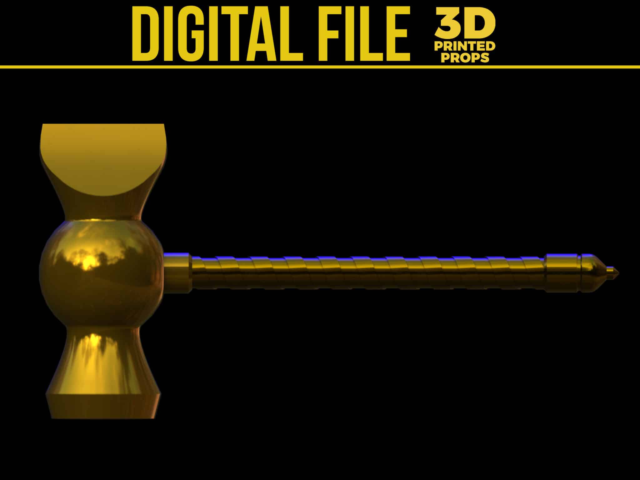 Beta Ray Bill Hammer - 3D PRINTED PROPS