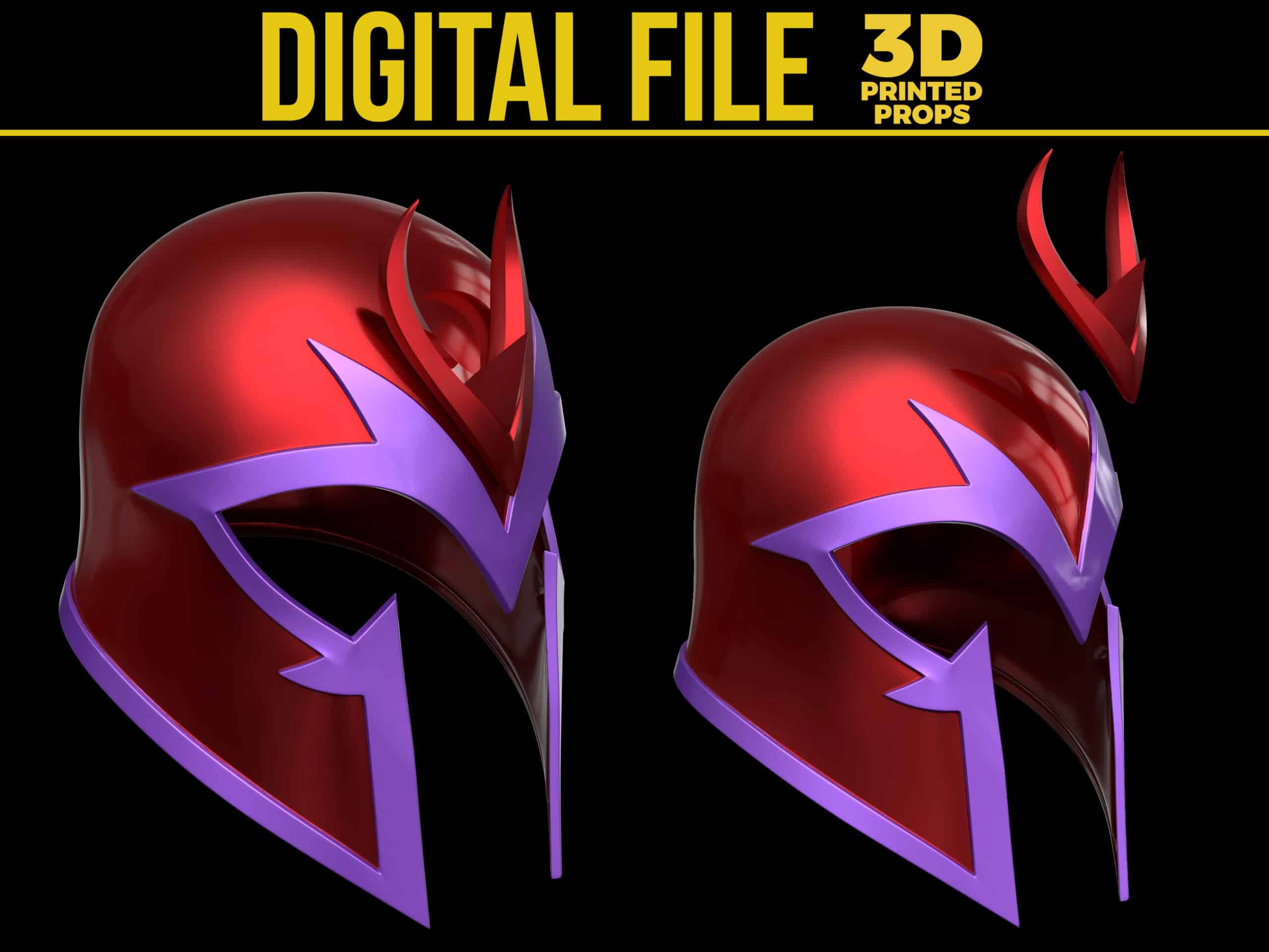 Magneto Helmet - 3D PRINTED PROPS