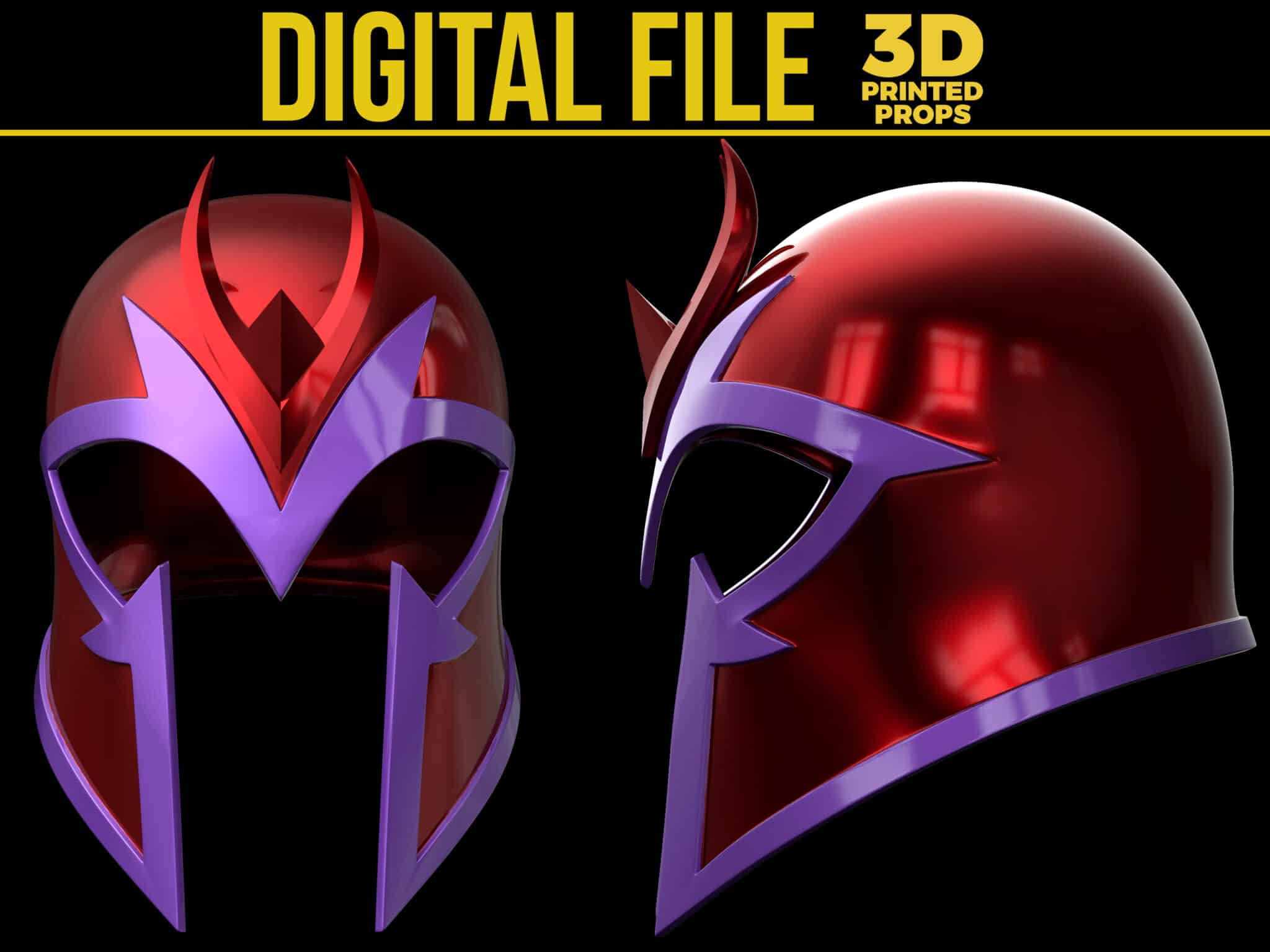Magneto Helmet - 3D PRINTED PROPS