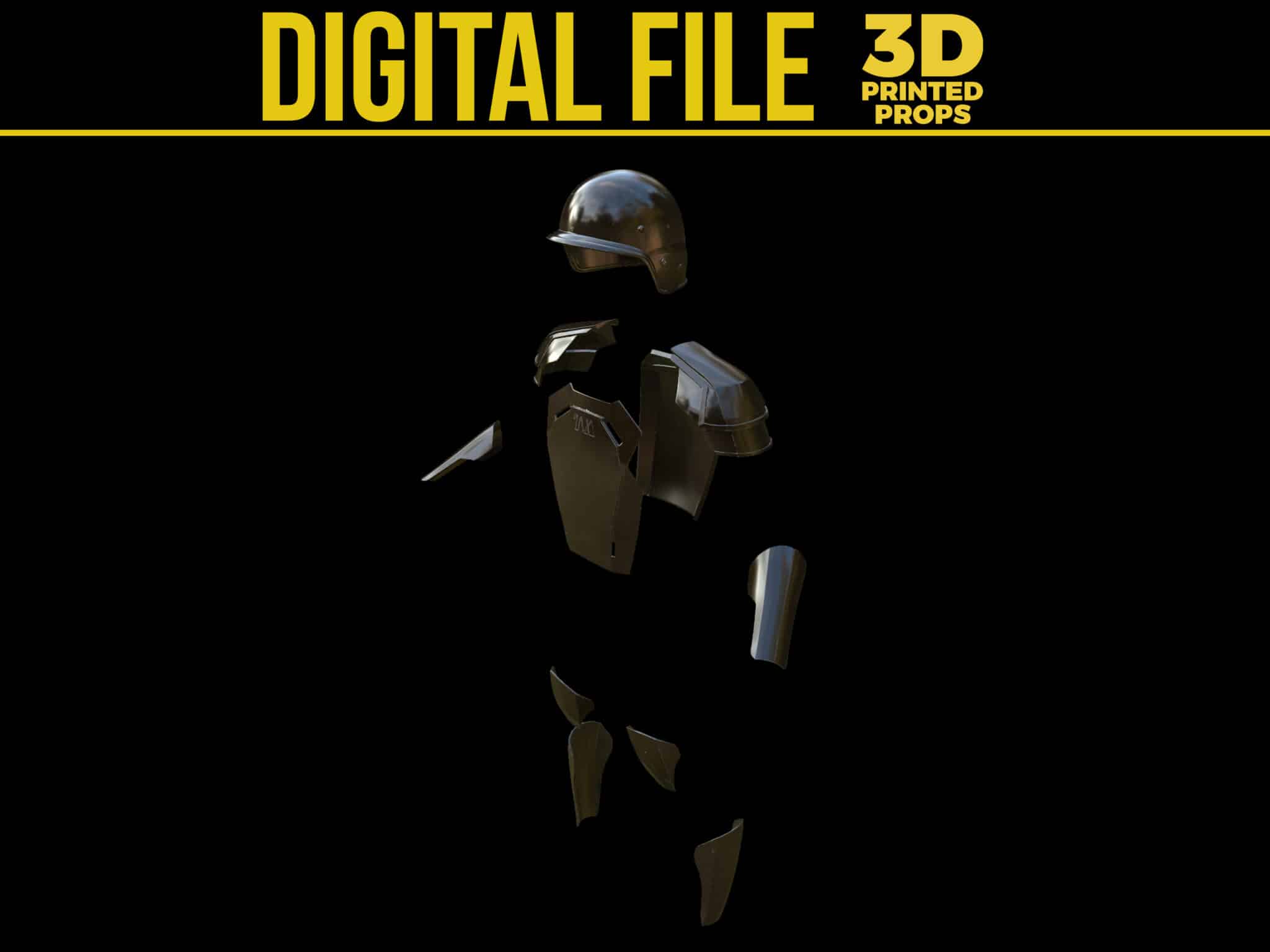 TVA Agent Body Armor from Loki - 3D PRINTED PROPS