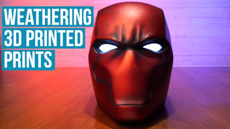 Red Hood Helmet Build - 3D PRINTED PROPS