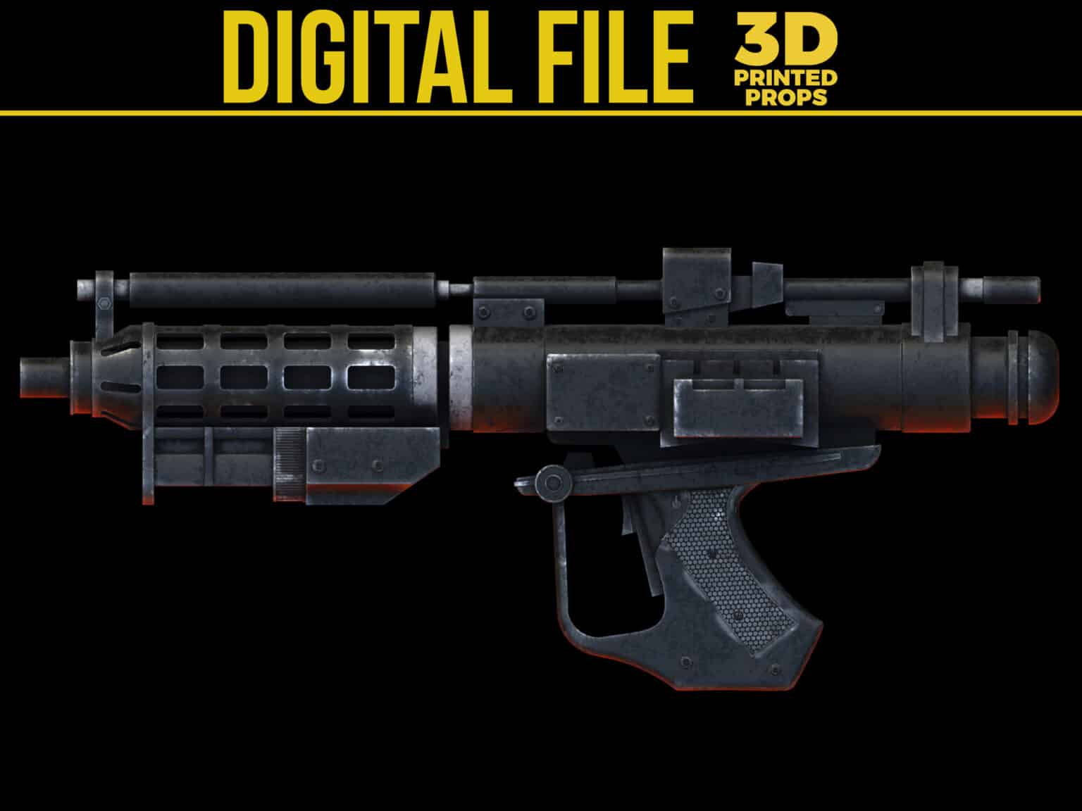 E-5 Blaster Rifle Star Wars - 3D PRINTED PROPS