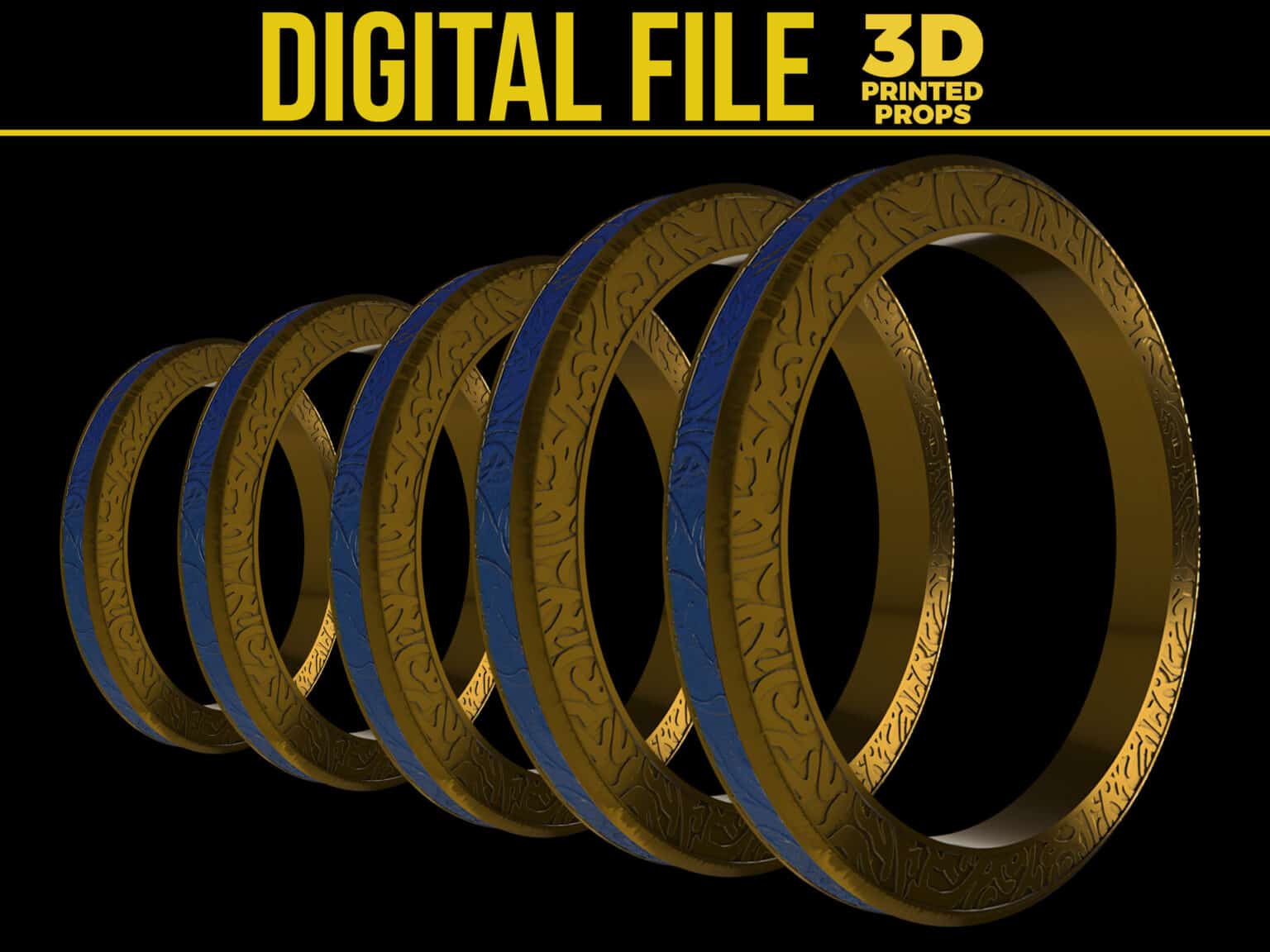 Shang-Chi Ten Rings - 3D Printed Props