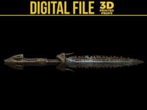 Chronicles of Riddick - The Irgun Knife - 3D Printed Props