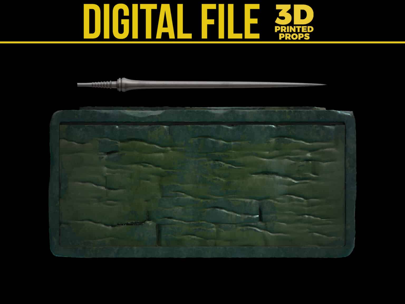 Dune Pain Box and the Gom Jabbar - 3D PRINTED PROPS