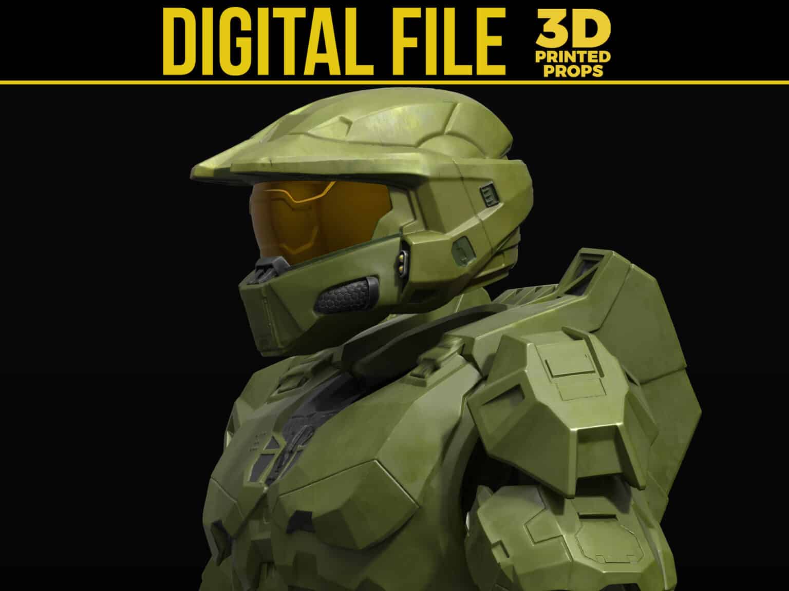Master Chief Halo Armor - 3D PRINTED PROPS