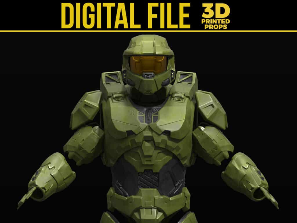 Master Chief Halo Armor - 3D PRINTED PROPS