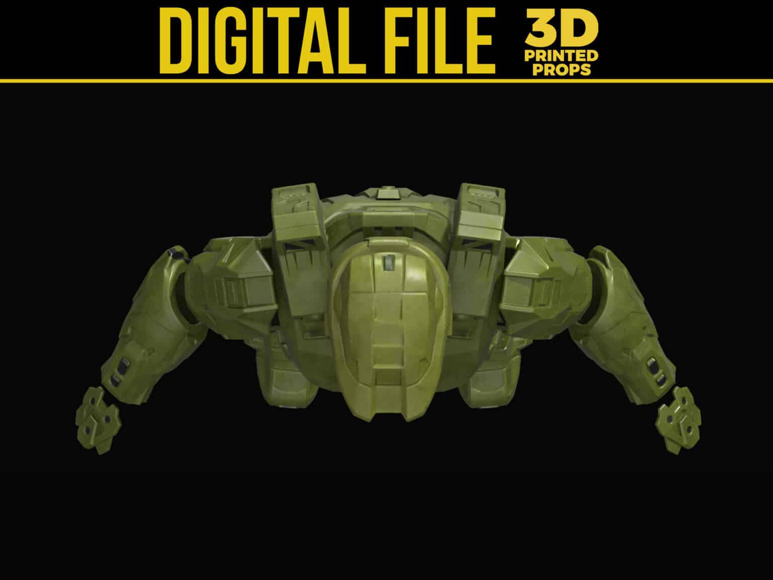 Master Chief Halo Armor - 3D PRINTED PROPS