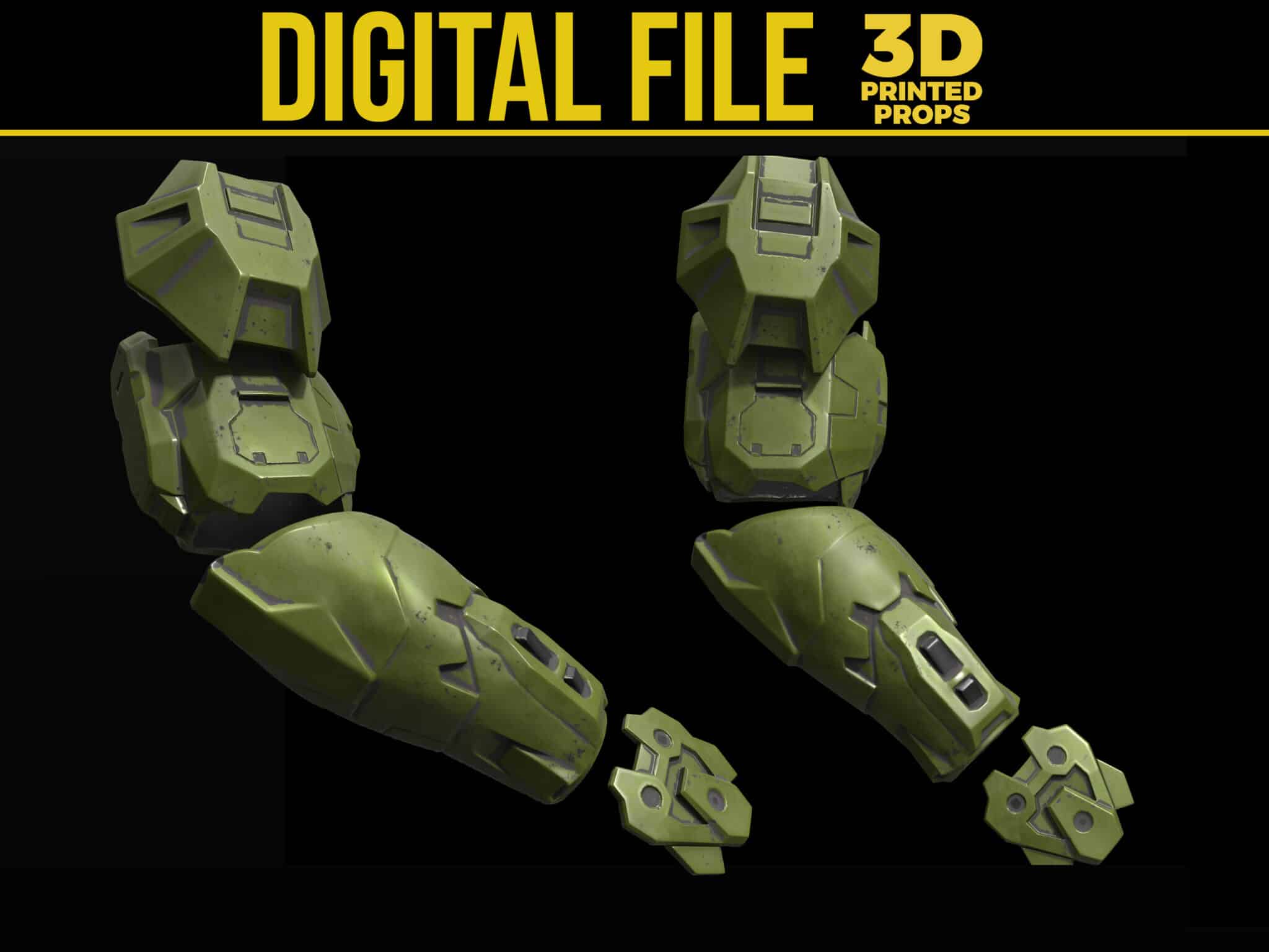 Master Chief Halo Armor - 3D PRINTED PROPS