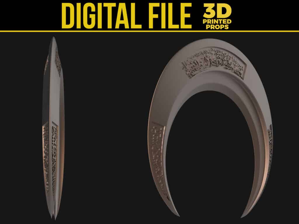 Moon Knight Crescent Blade - 3D PRINTED PROPS