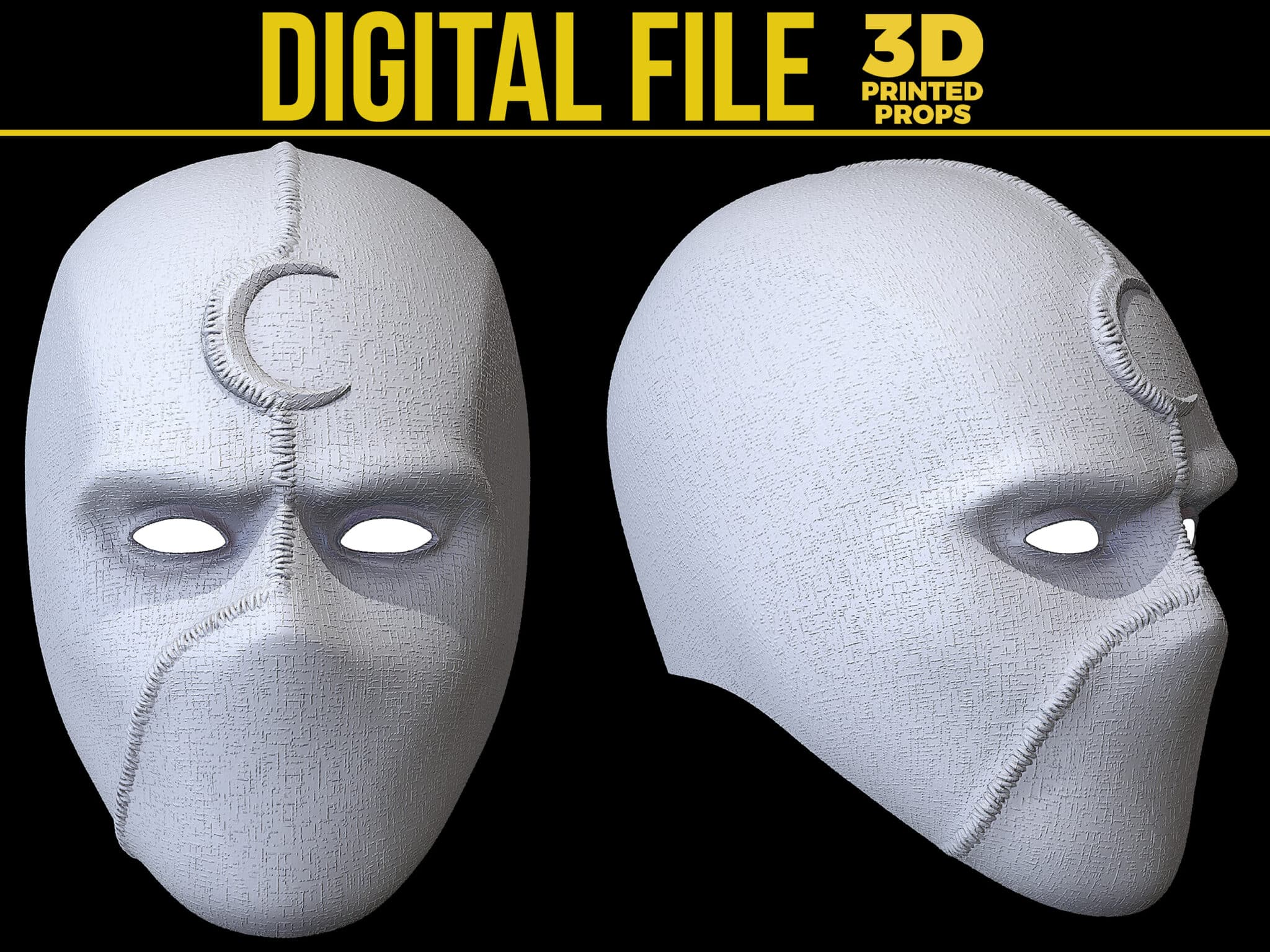 Mr. Knight Moon Knight Helmet - 3D PRINTED PROPS