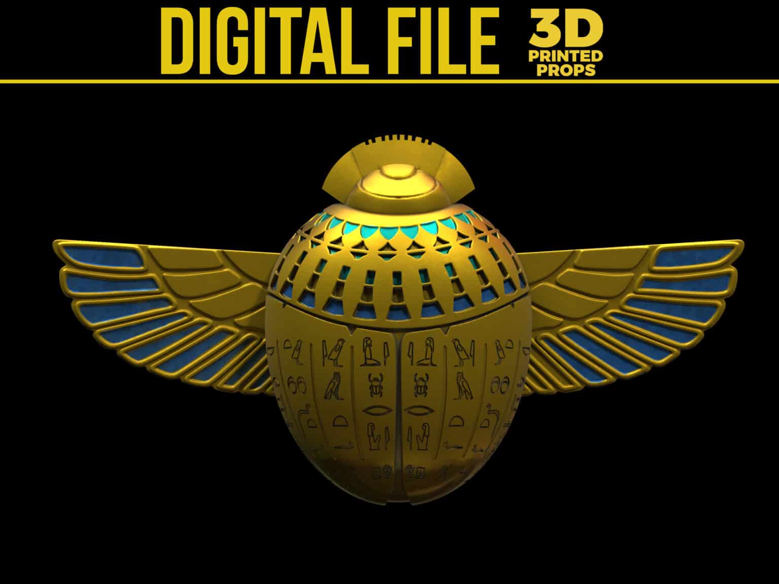 Moon Knight Scarab - 3D PRINTED PROPS