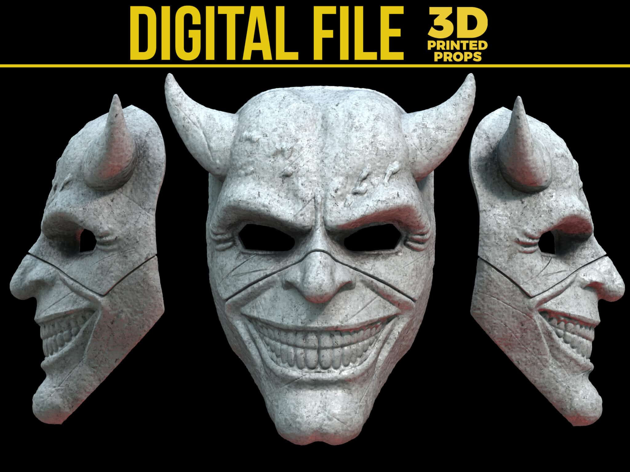 THE GRABBER - Black Phone Mask - 3D PRINTED PROPS