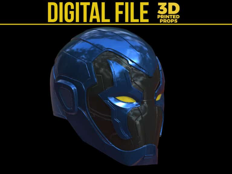 Blue Beetle Helmet - 3D PRINTED PROPS