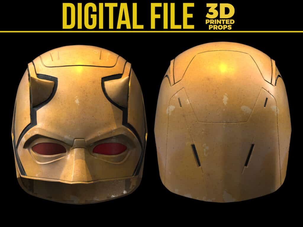 Daredevil Matt Murdock Helmet - 3D PRINTED PROPS
