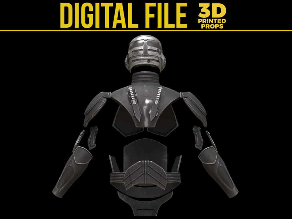 Black Noir Armor from The Boys - 3D PRINTED PROPS