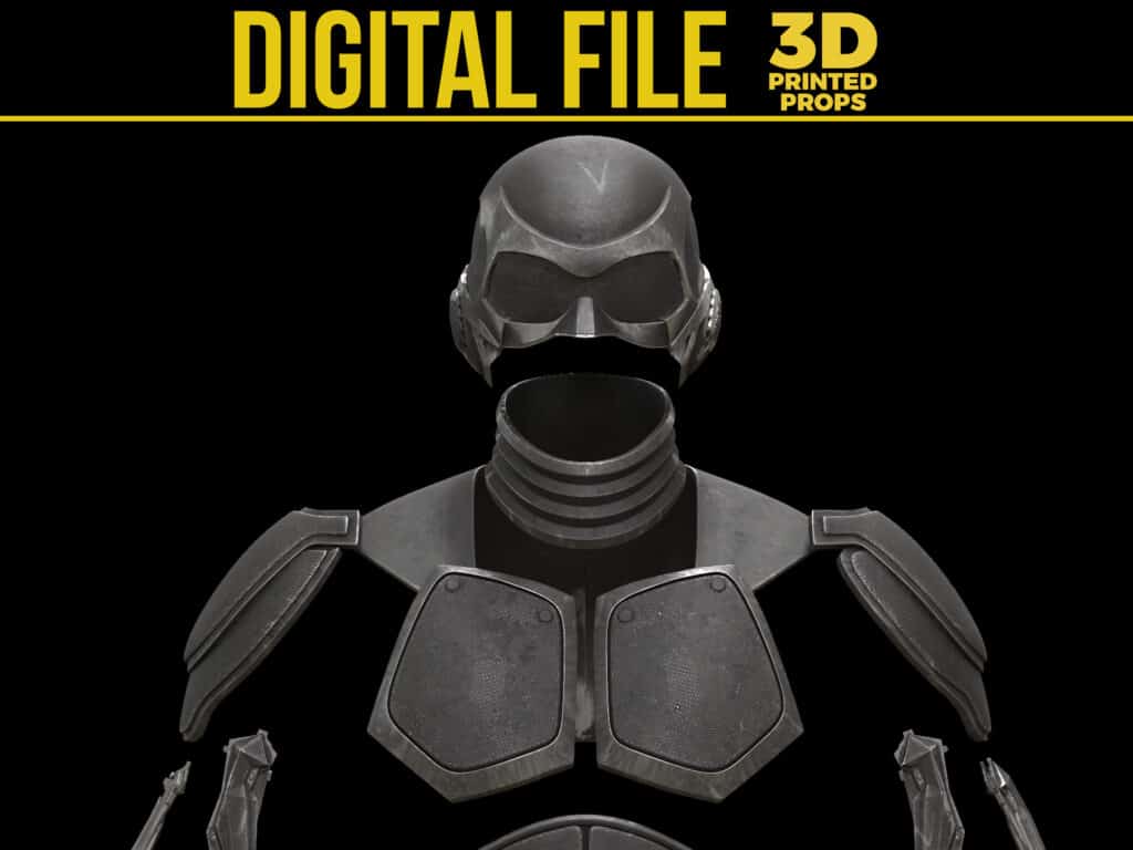 Black Noir Armor from The Boys - 3D PRINTED PROPS