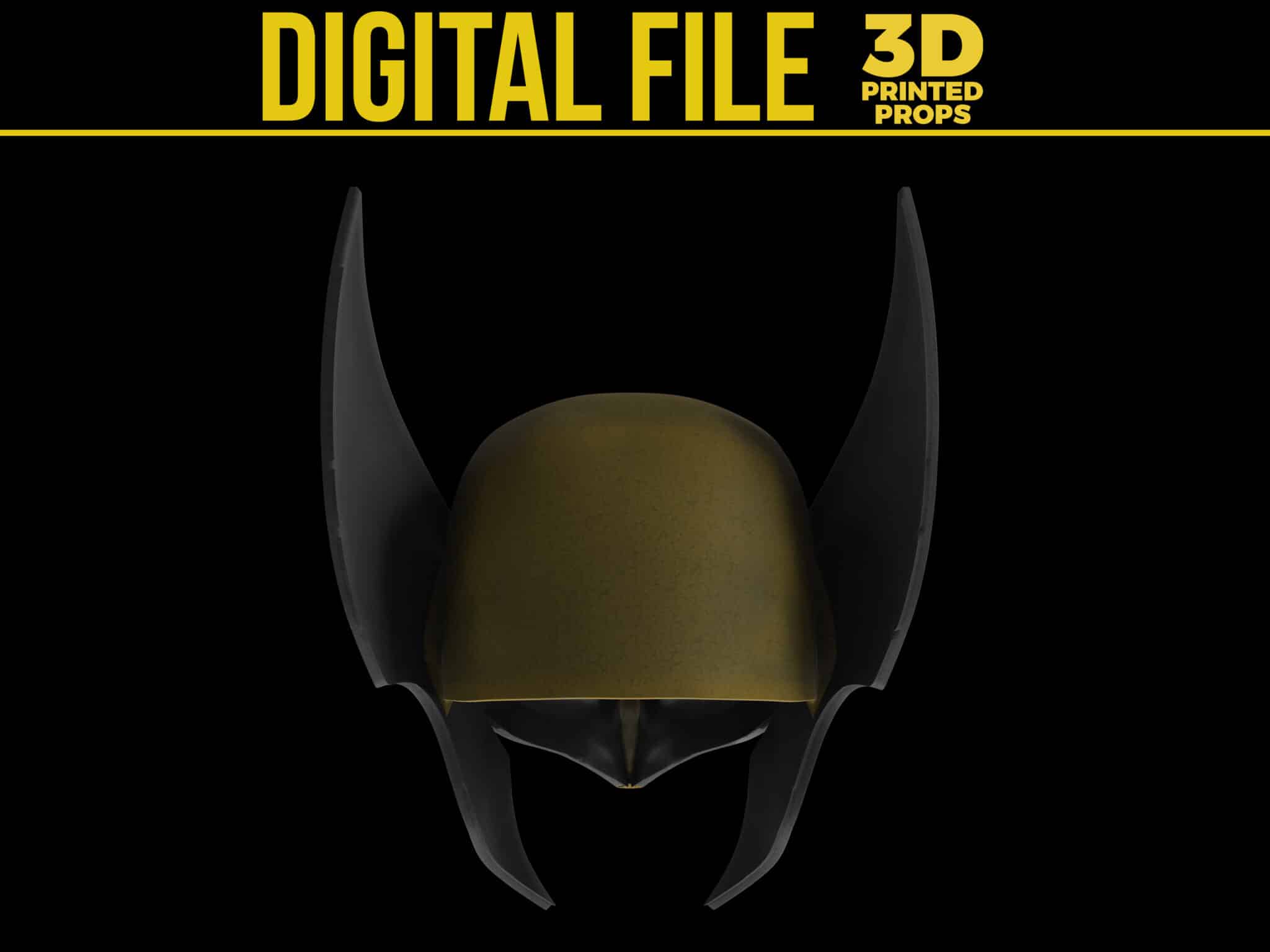 Wolverine Comic Book Inspired Helmet Cowl