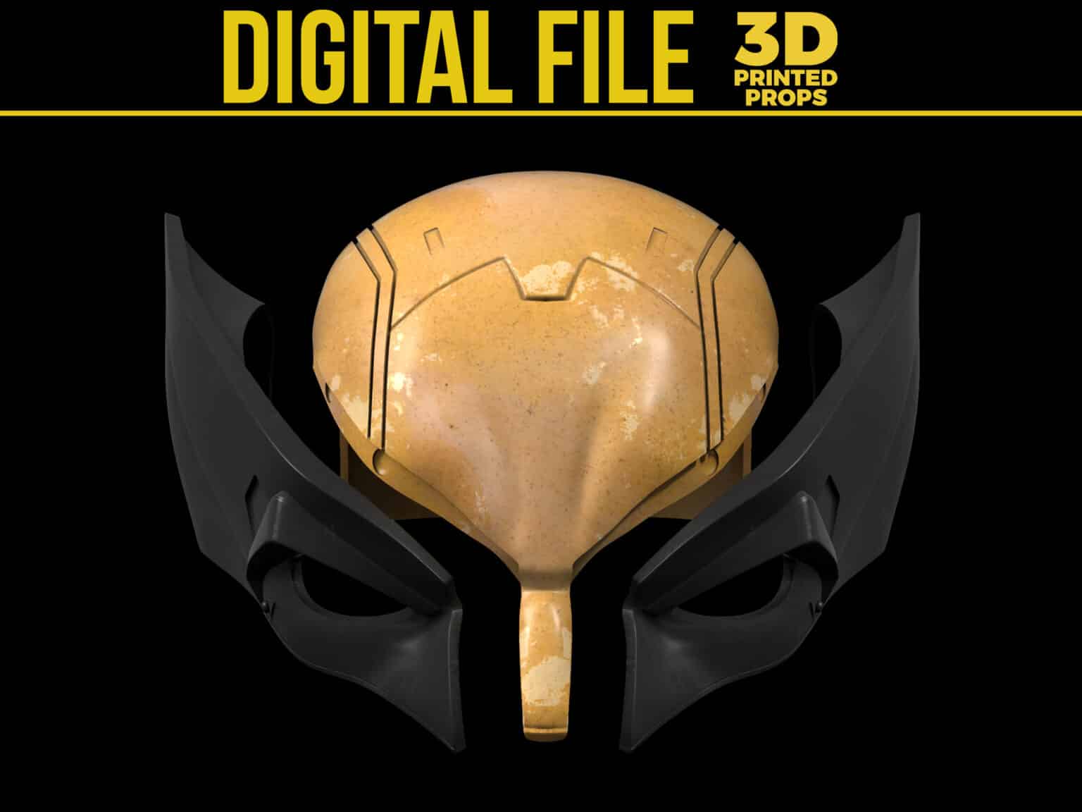 Wolverine Helmet Cowl from Movie