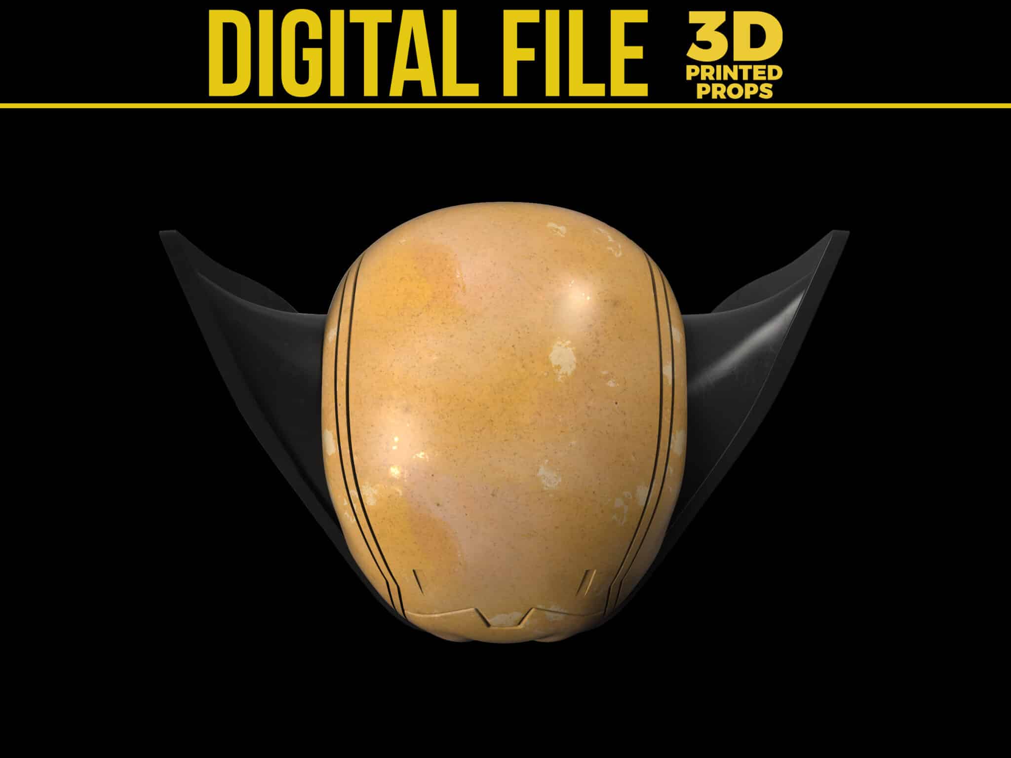 Wolverine Helmet Cowl from Movie