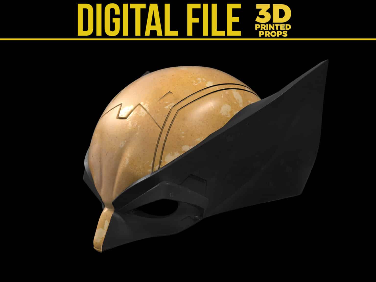 Wolverine Helmet Cowl from Movie