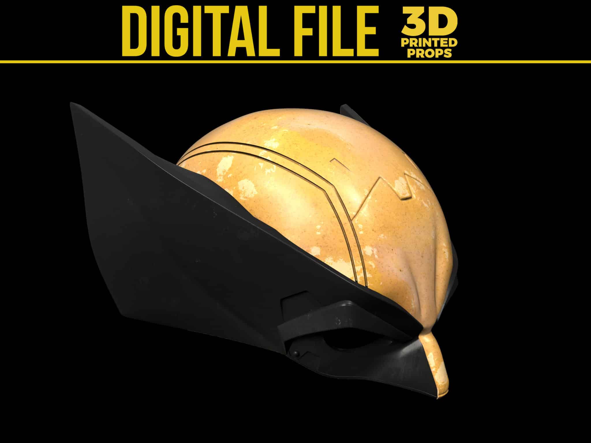 Wolverine Helmet Cowl from Movie